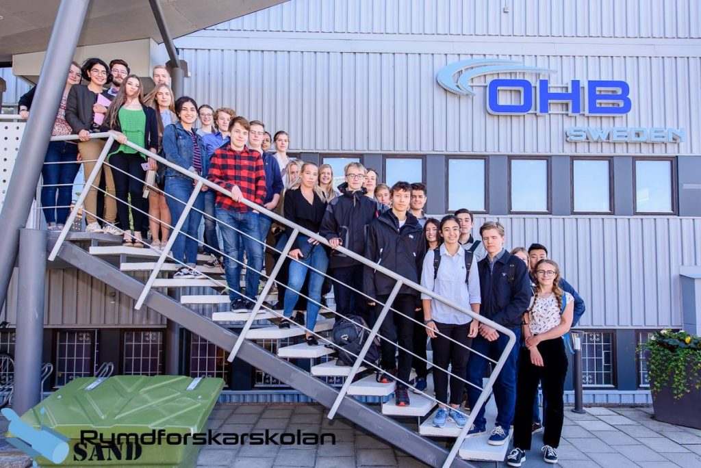 Besök hos OHB Sweden och en blick bakåt i tiden – Astronomisk Ungdom